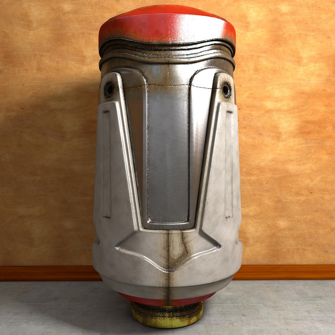 3d battery machine model