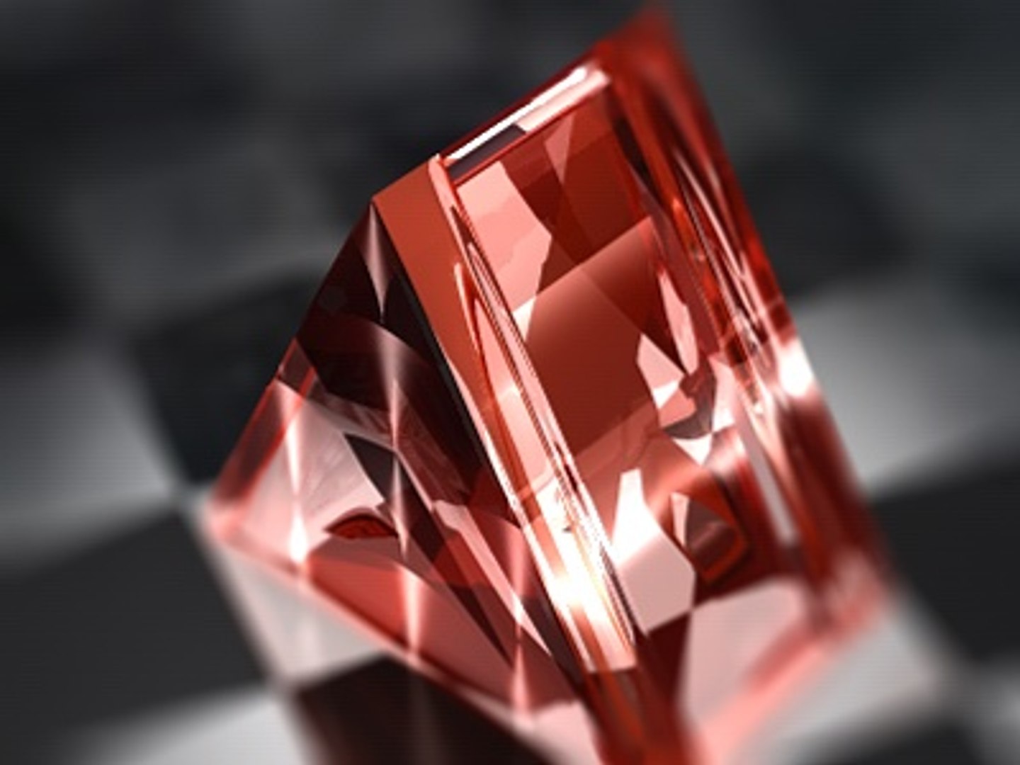 3d Gems Garnet Tanzanite Model