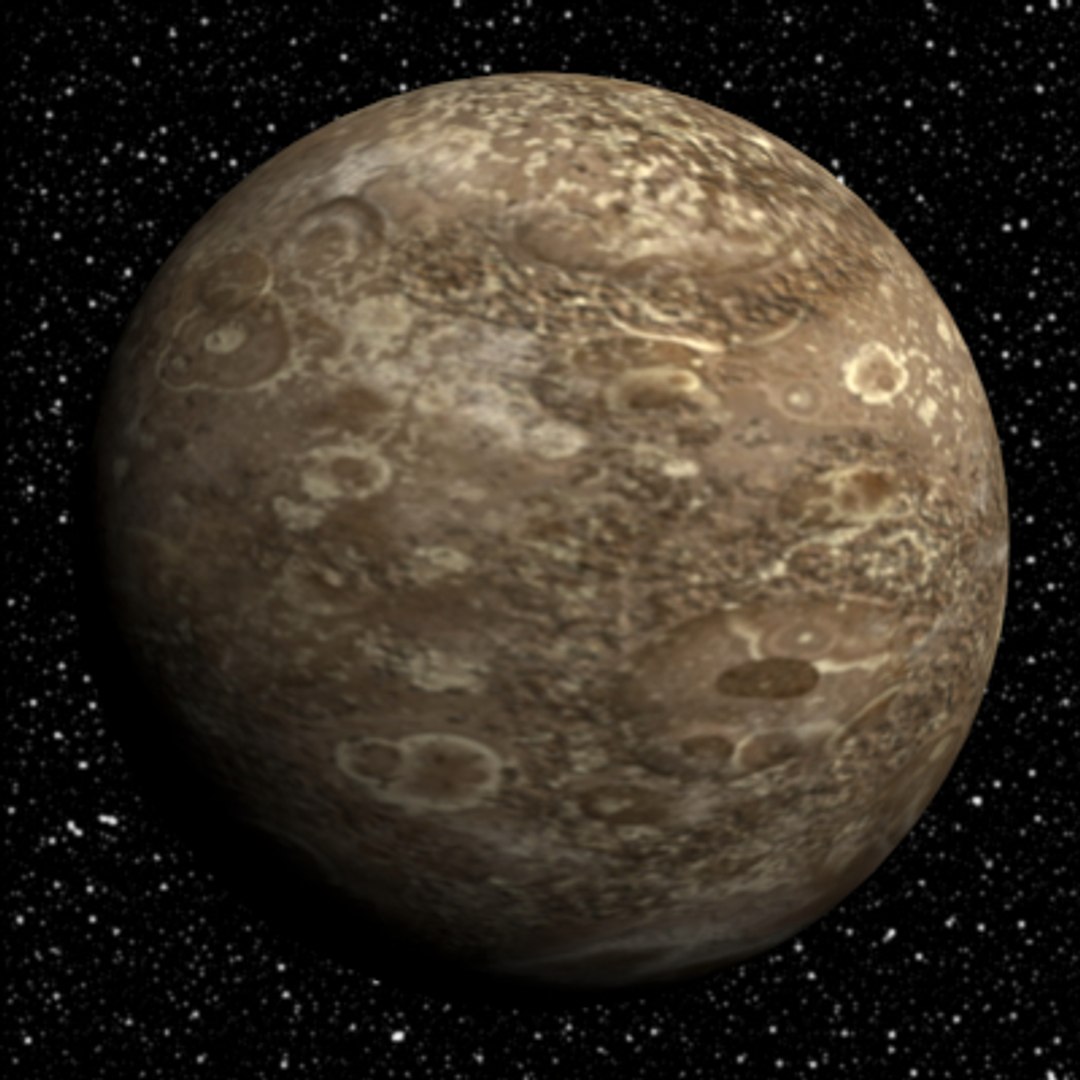 10 Dry Barren Planets 3d Model