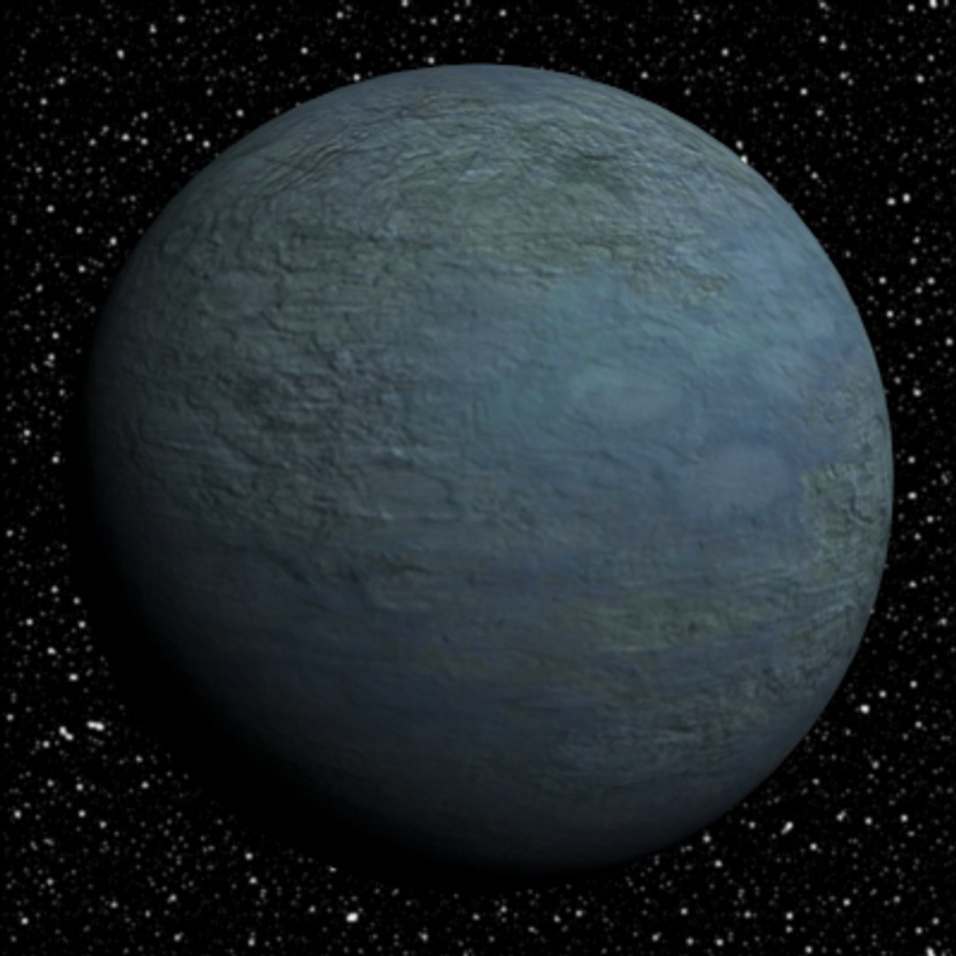 10 Dry Barren Planets 3d Model