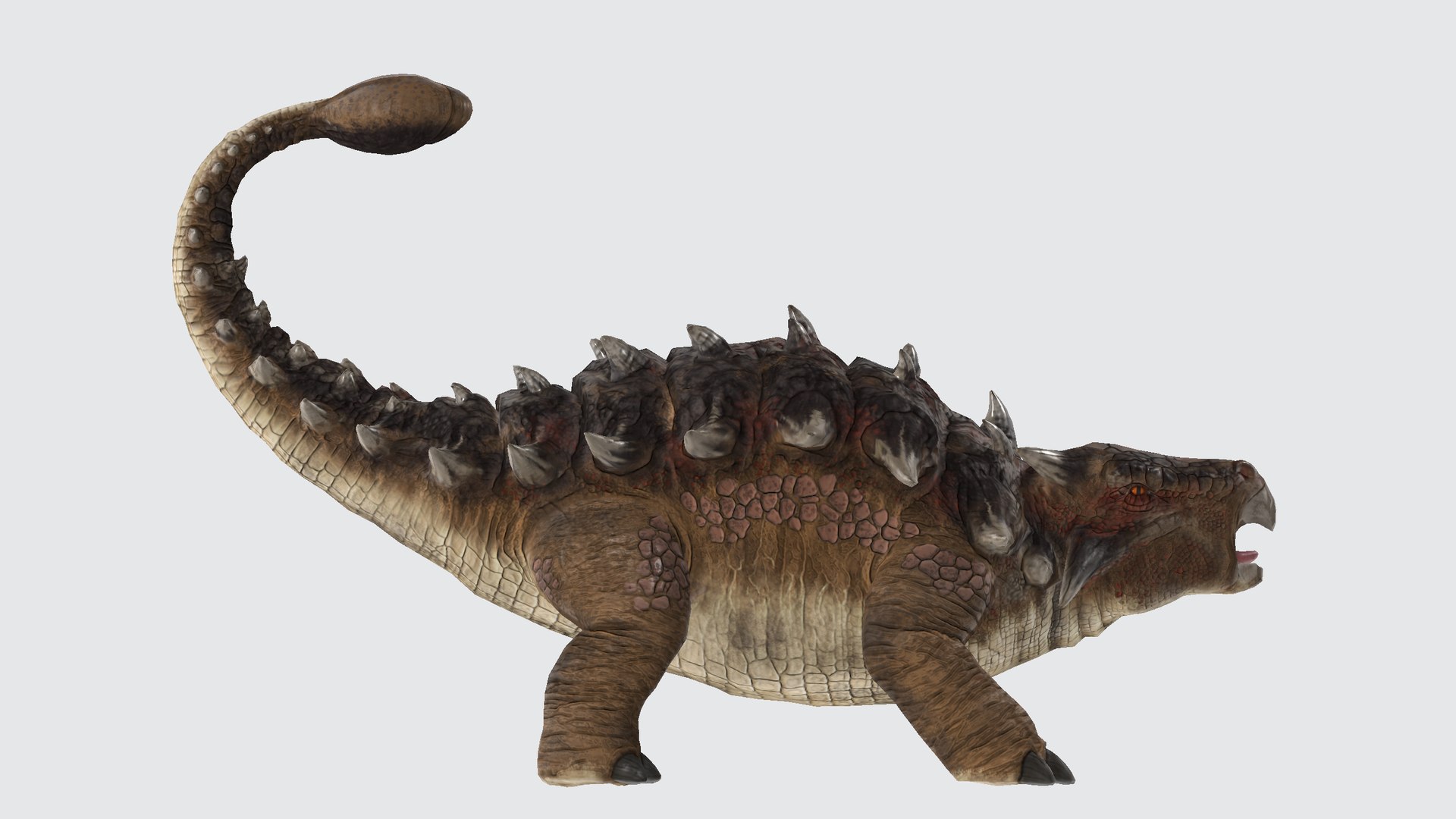Ankylosaurus Dinosaur 3D Model - TurboSquid 1237693