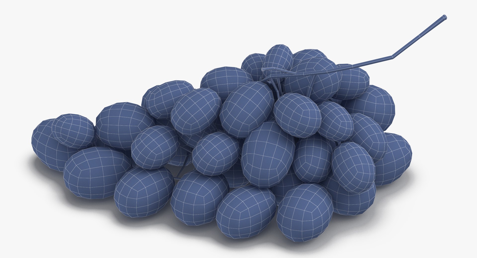 3D Grapes Model - TurboSquid 1295219