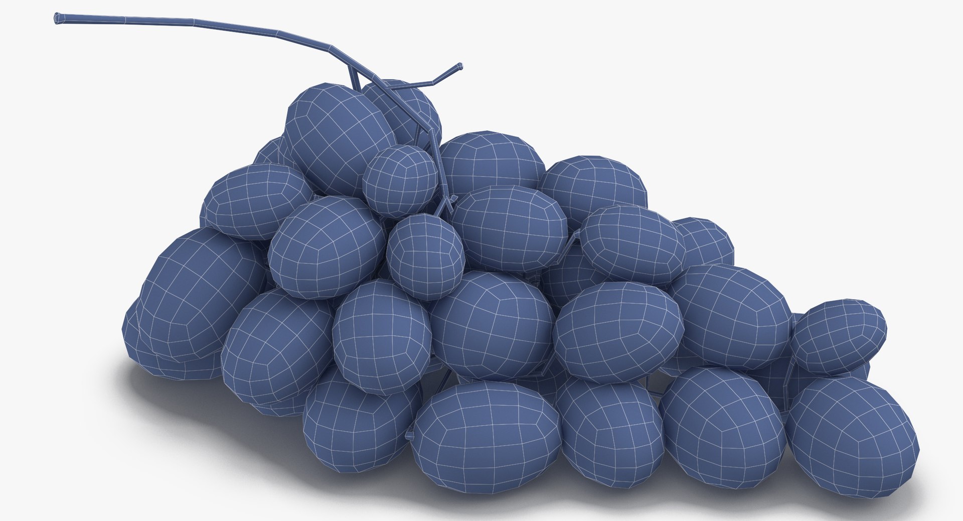 3D Grapes Model - TurboSquid 1295219