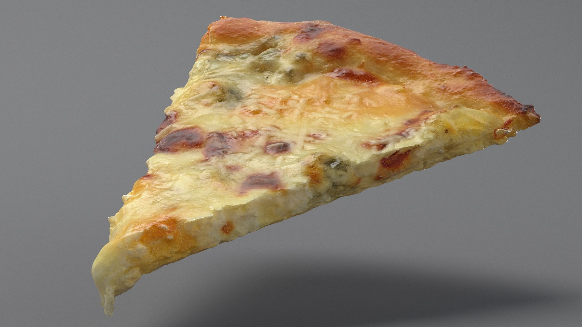 Realistic Pizza Piece 2 3D model - TurboSquid 1804966