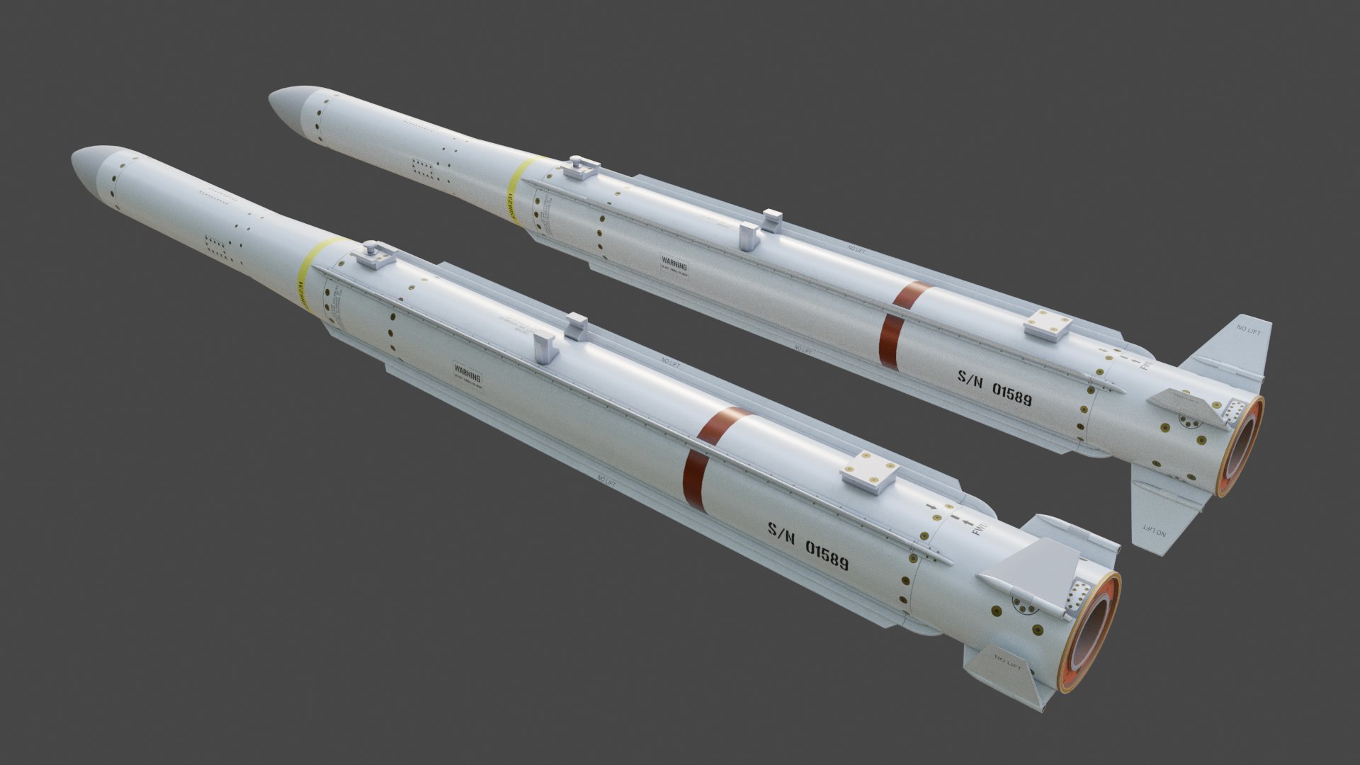 3D RIM-162 ESSM Model - TurboSquid 1971370