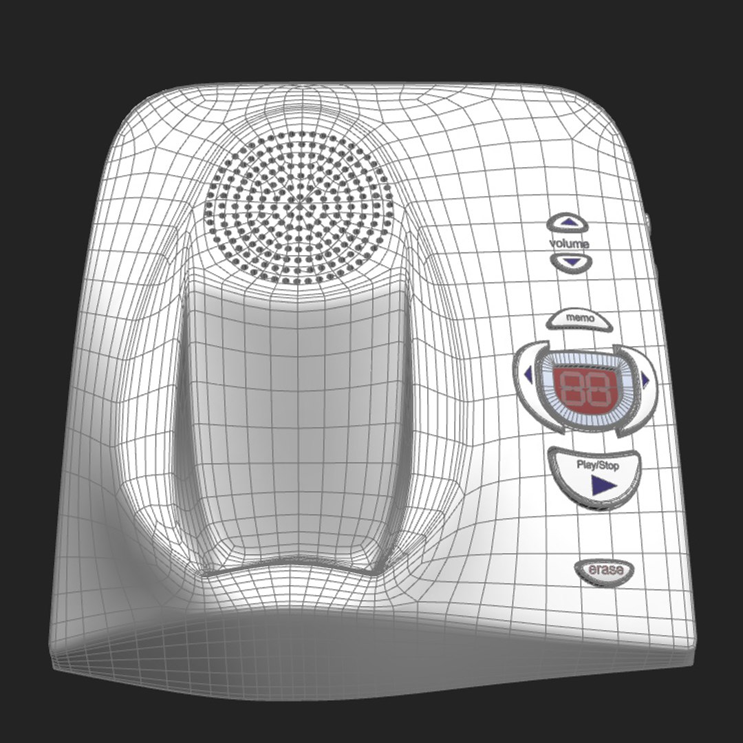 3d Cordless Telephone Model