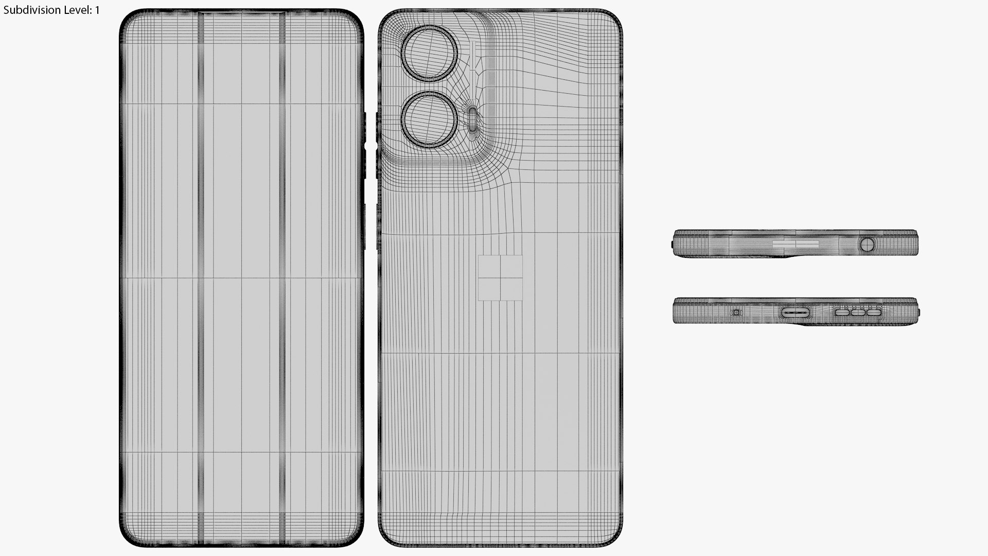 3D Motorola Moto G24 Power Ink Blue - TurboSquid 2225043