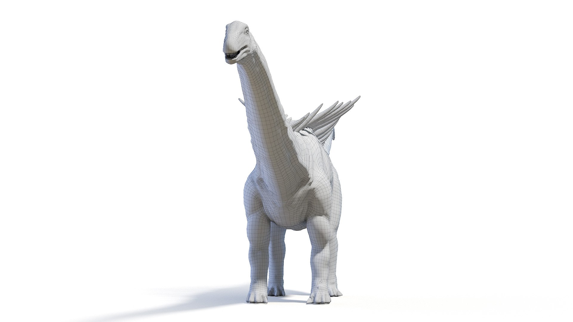 Agustinia Static Model - TurboSquid 1896874