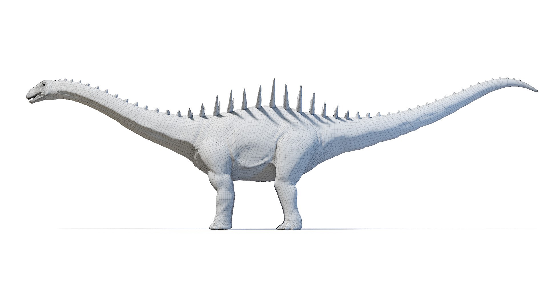Agustinia Static Model - TurboSquid 1896874