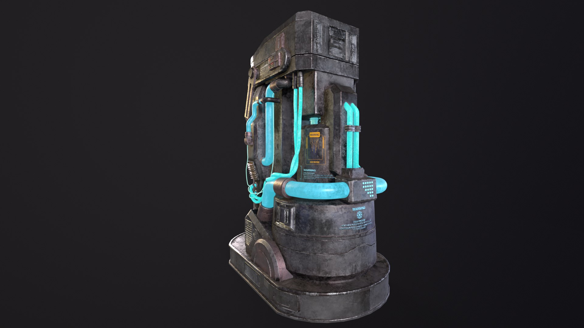 3D Cryopod Stasis Tube - TurboSquid 2198313