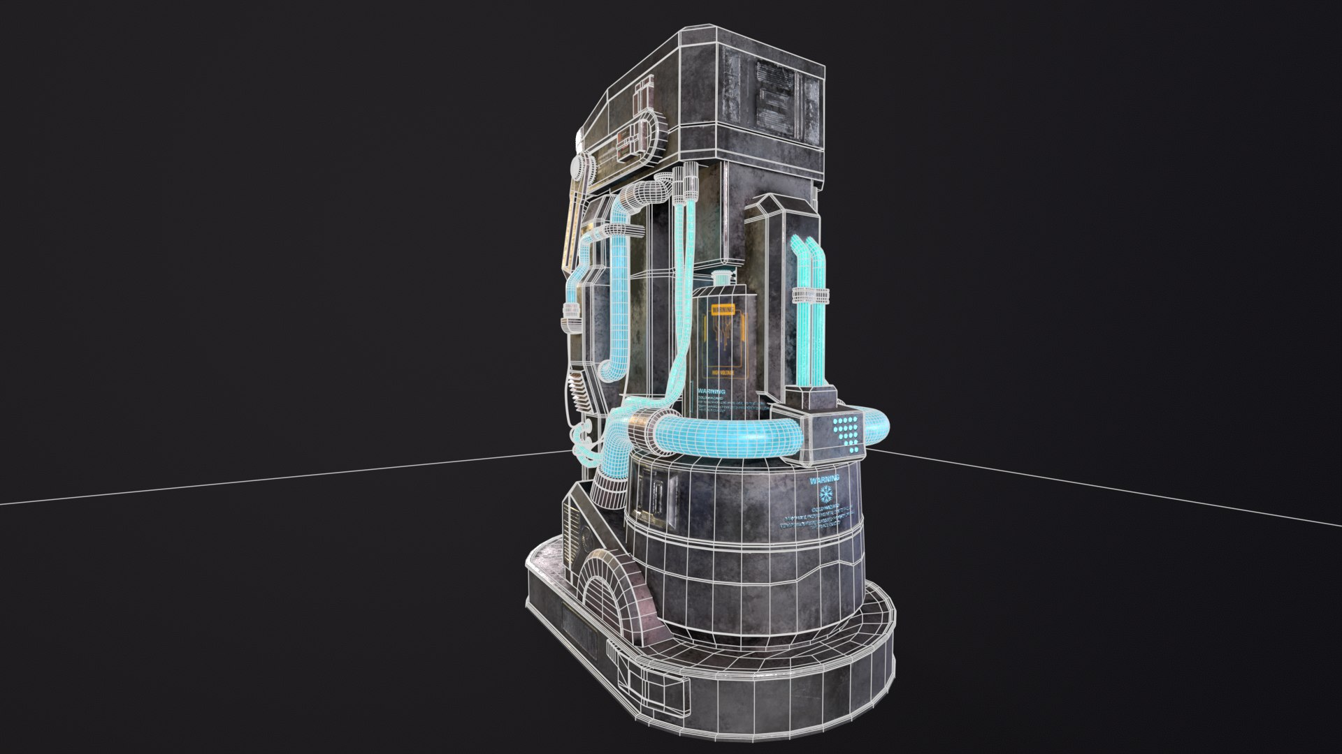 3D Cryopod Stasis Tube - TurboSquid 2198313