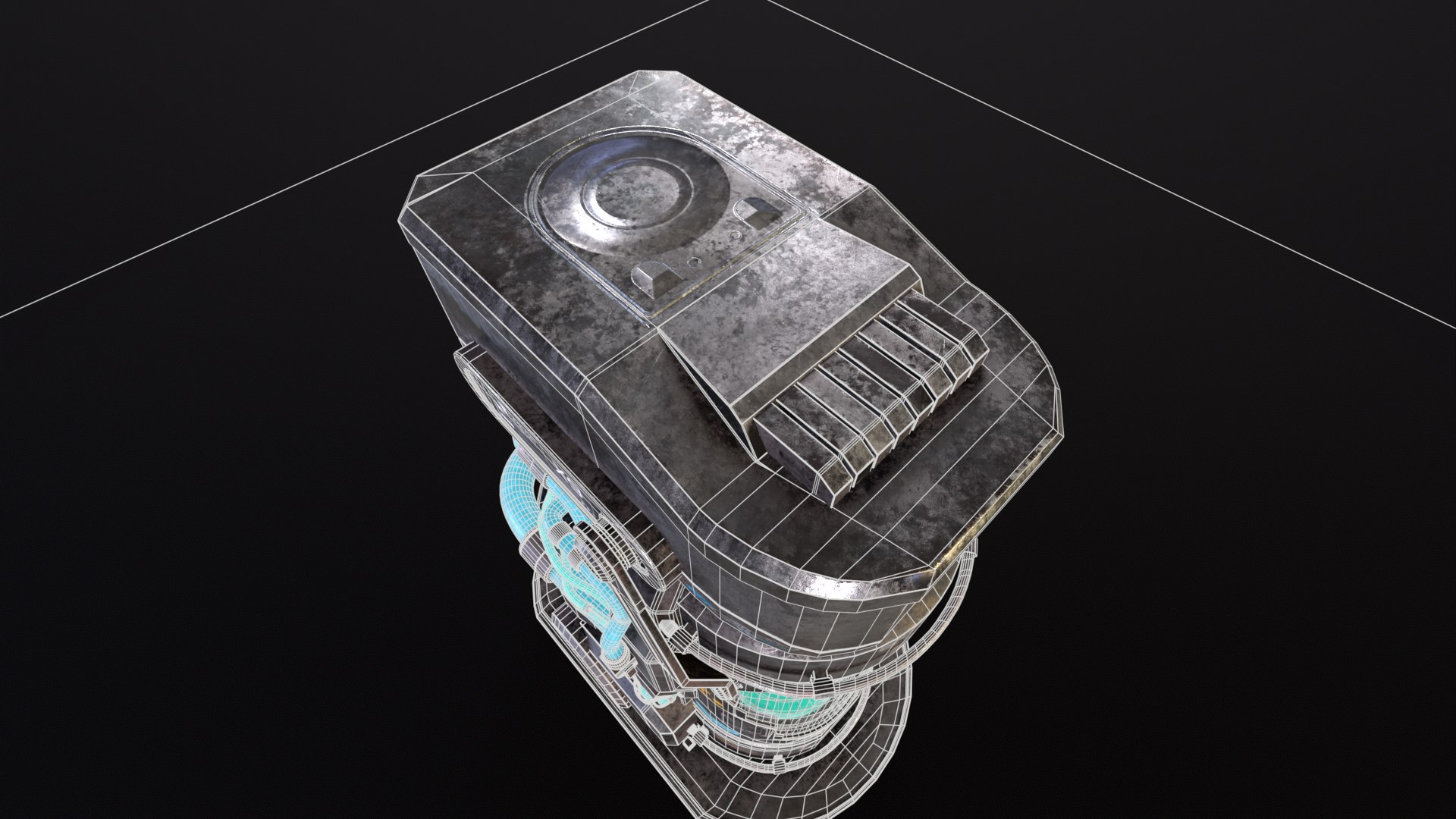 3D Cryopod Stasis Tube - TurboSquid 2198313