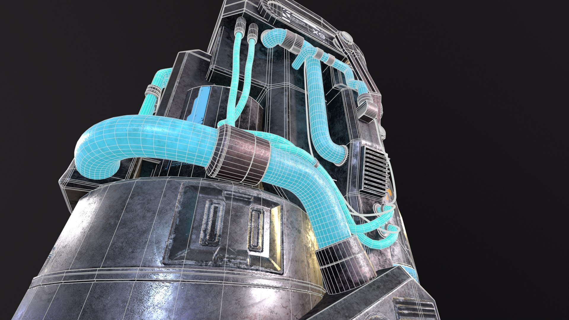 3D Cryopod Stasis Tube - TurboSquid 2198313