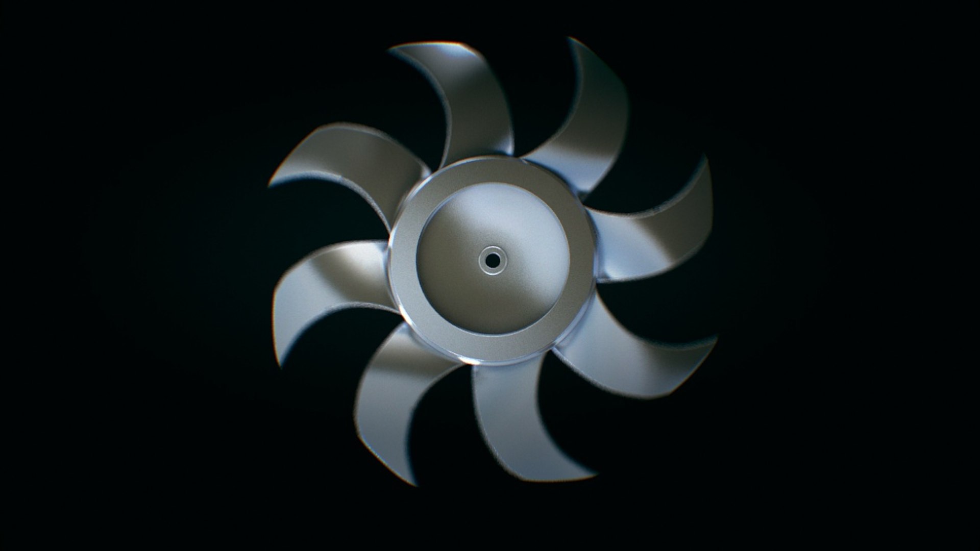 Screw Fan 3d Model