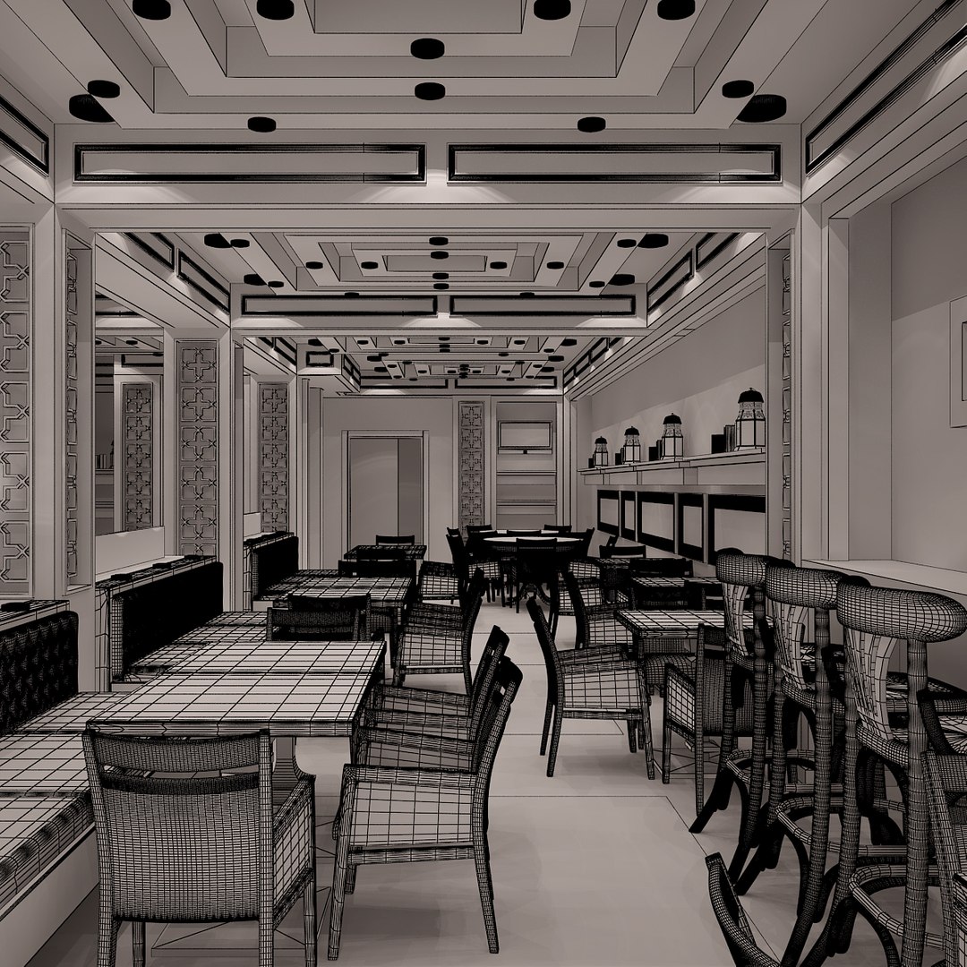 Max Restaurant Interior V1