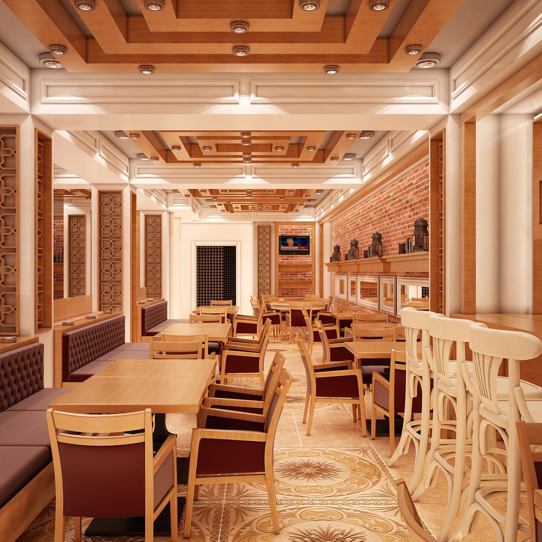Max Restaurant Interior V1