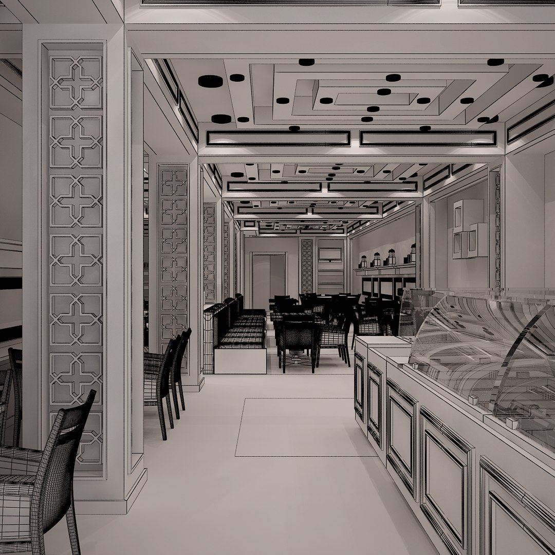 Max Restaurant Interior V1