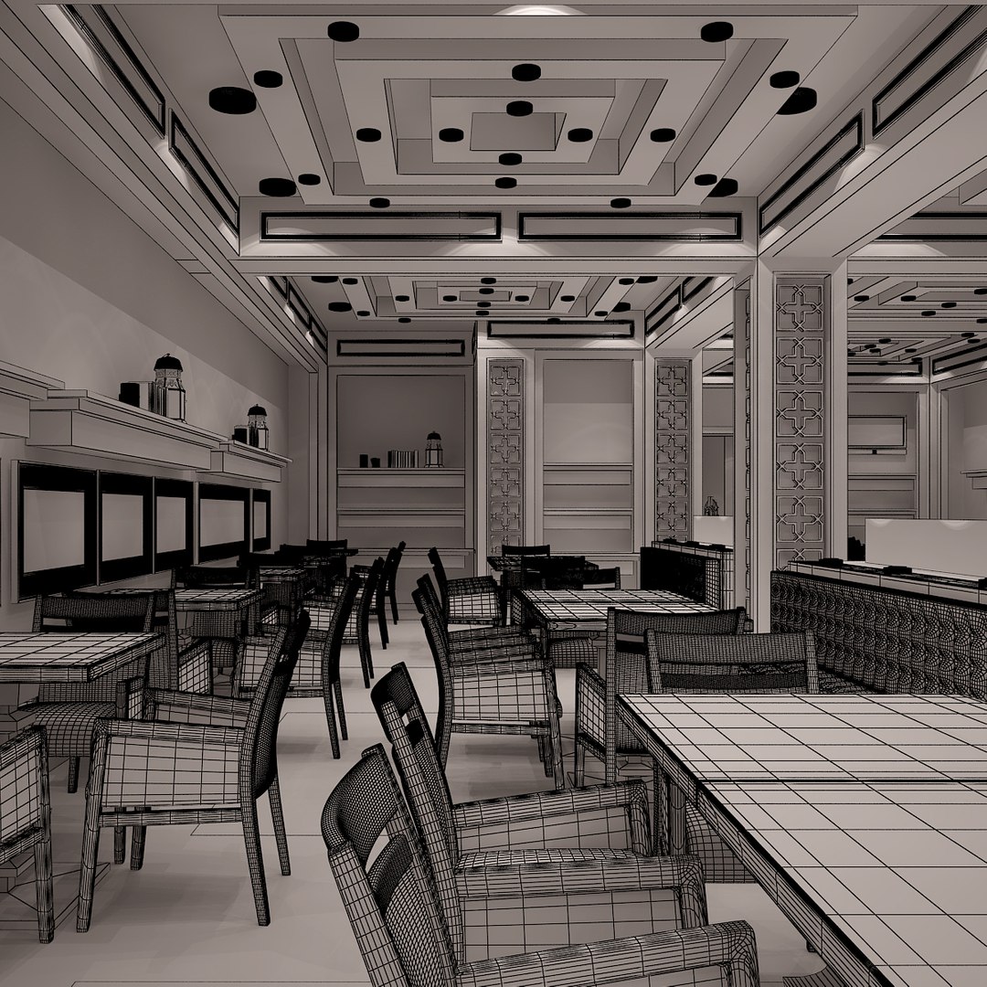 Max Restaurant Interior V1