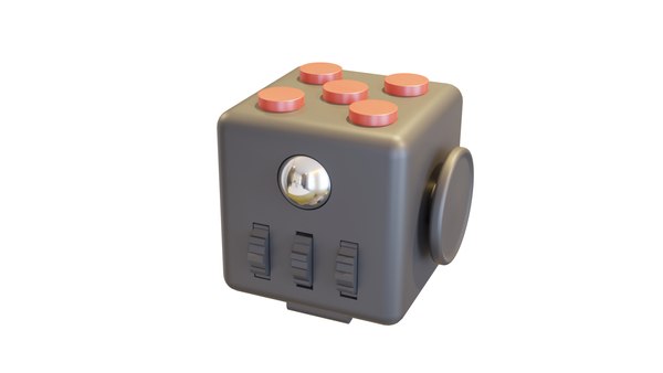 3D fidget cube - TurboSquid 1627134