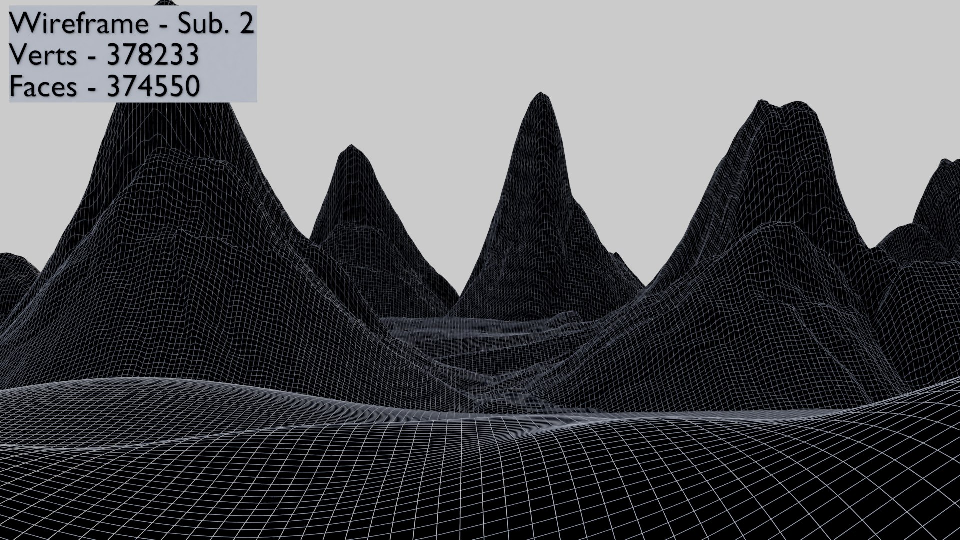 3D Landscapes 1 - Snowy Mountain 1a - TurboSquid 1759211