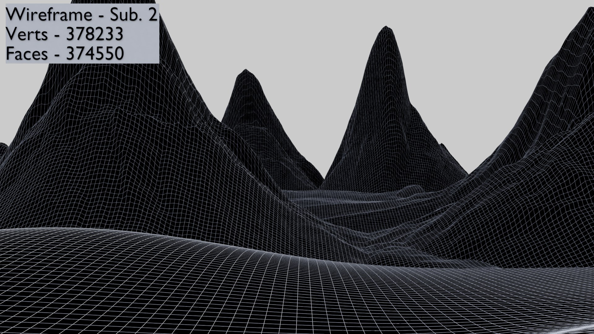 3D Landscapes 1 - Snowy Mountain 1a - TurboSquid 1759211