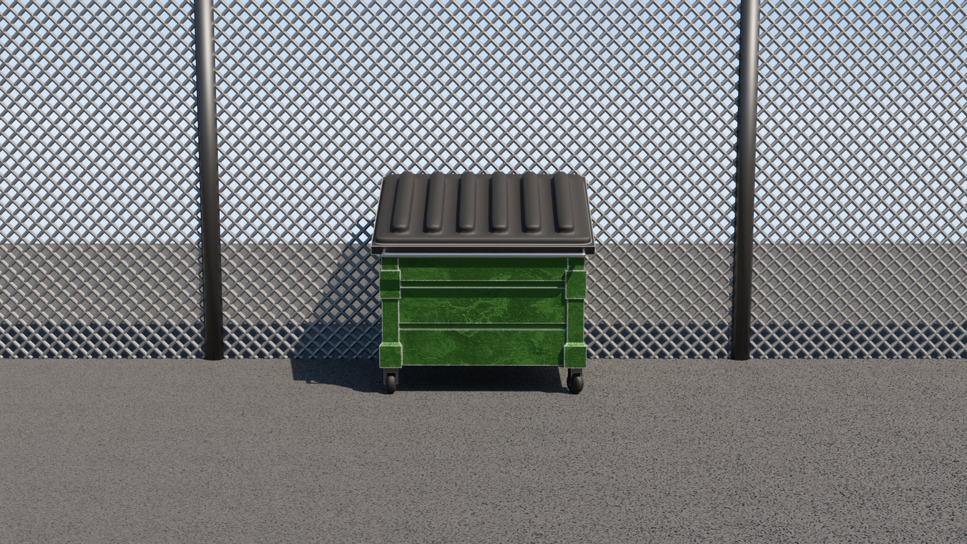 3D Stylized Garbage Container model - TurboSquid 1963708