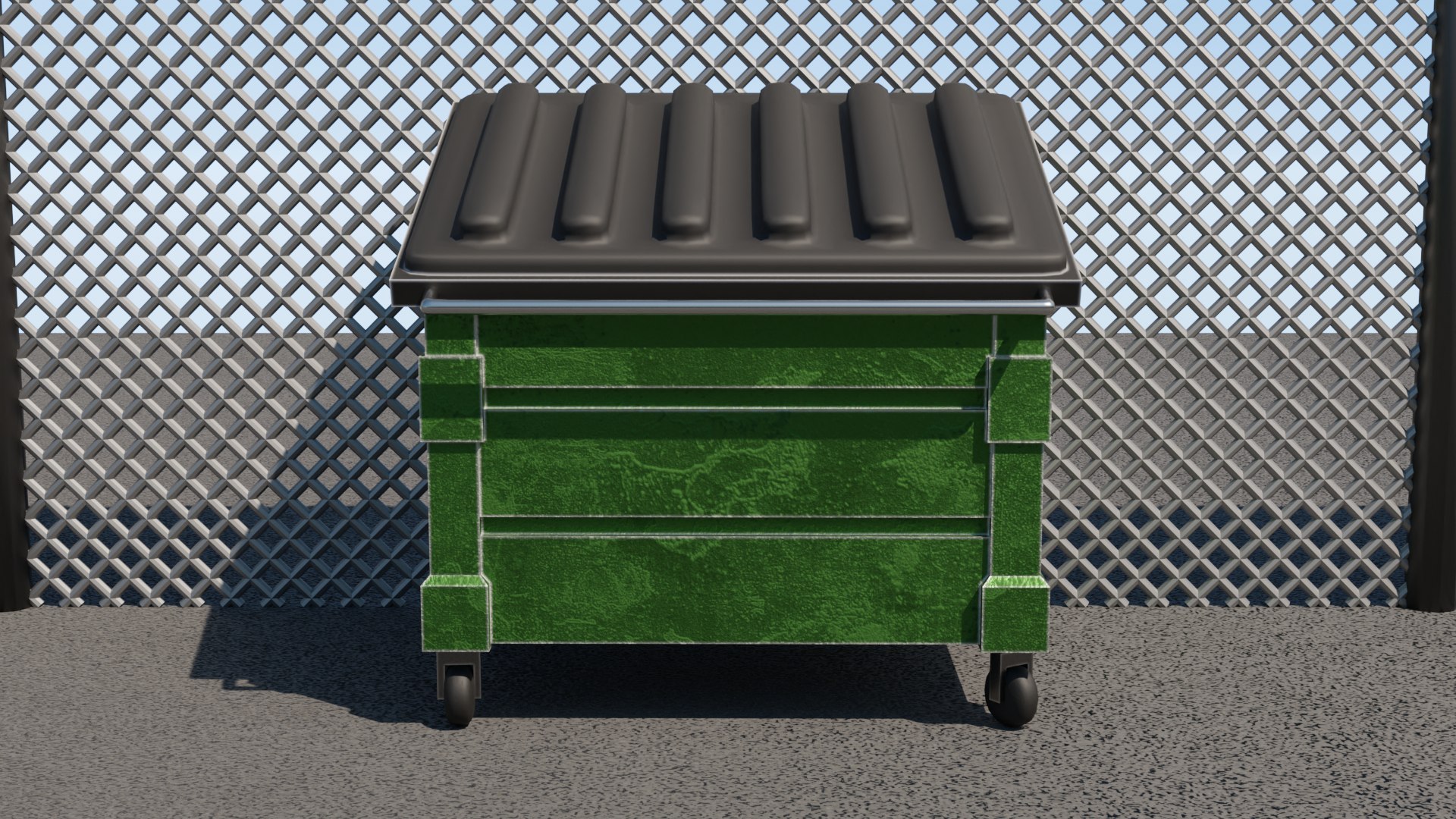 3D Stylized Garbage Container model - TurboSquid 1963708
