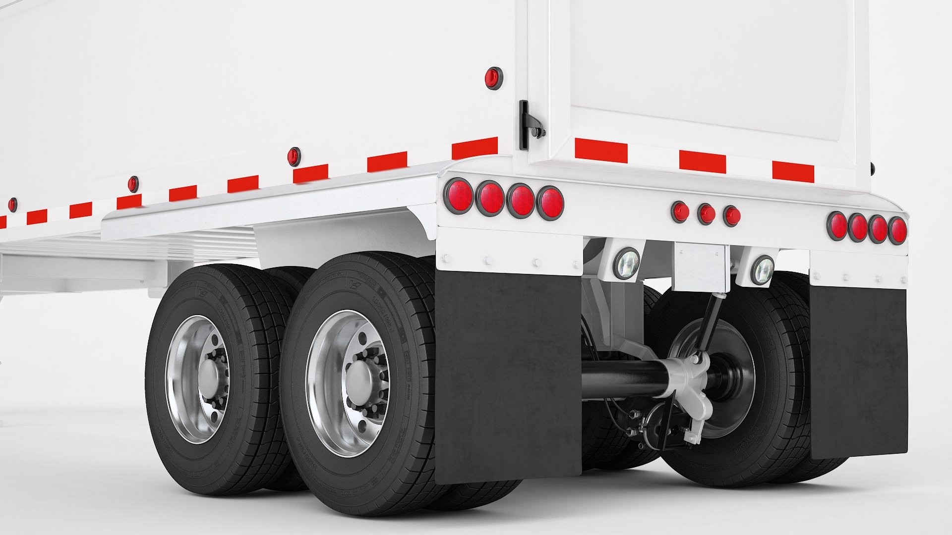 End Dump Trailer 01 3D Model - TurboSquid 2032044