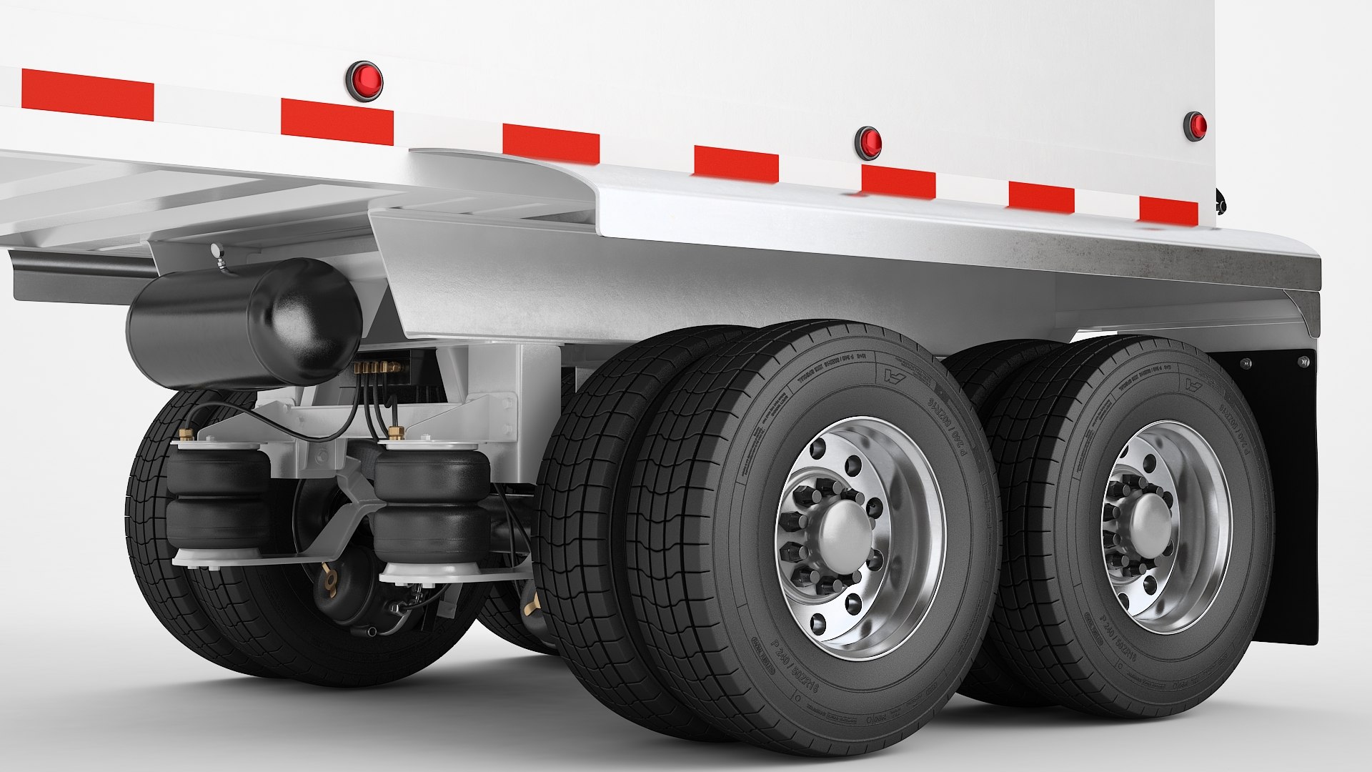 End Dump Trailer 01 3D Model - TurboSquid 2032044