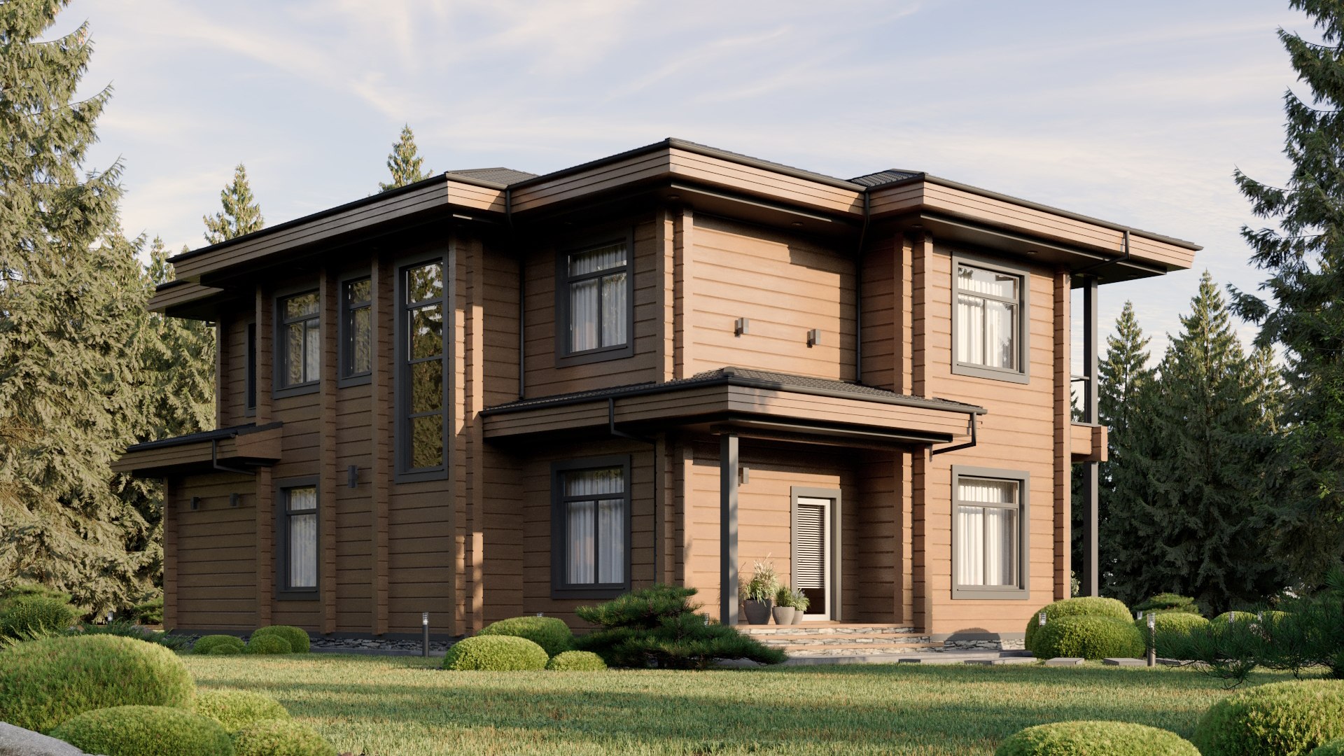 Wooden Cottage House 1 3D Model - TurboSquid 2055519