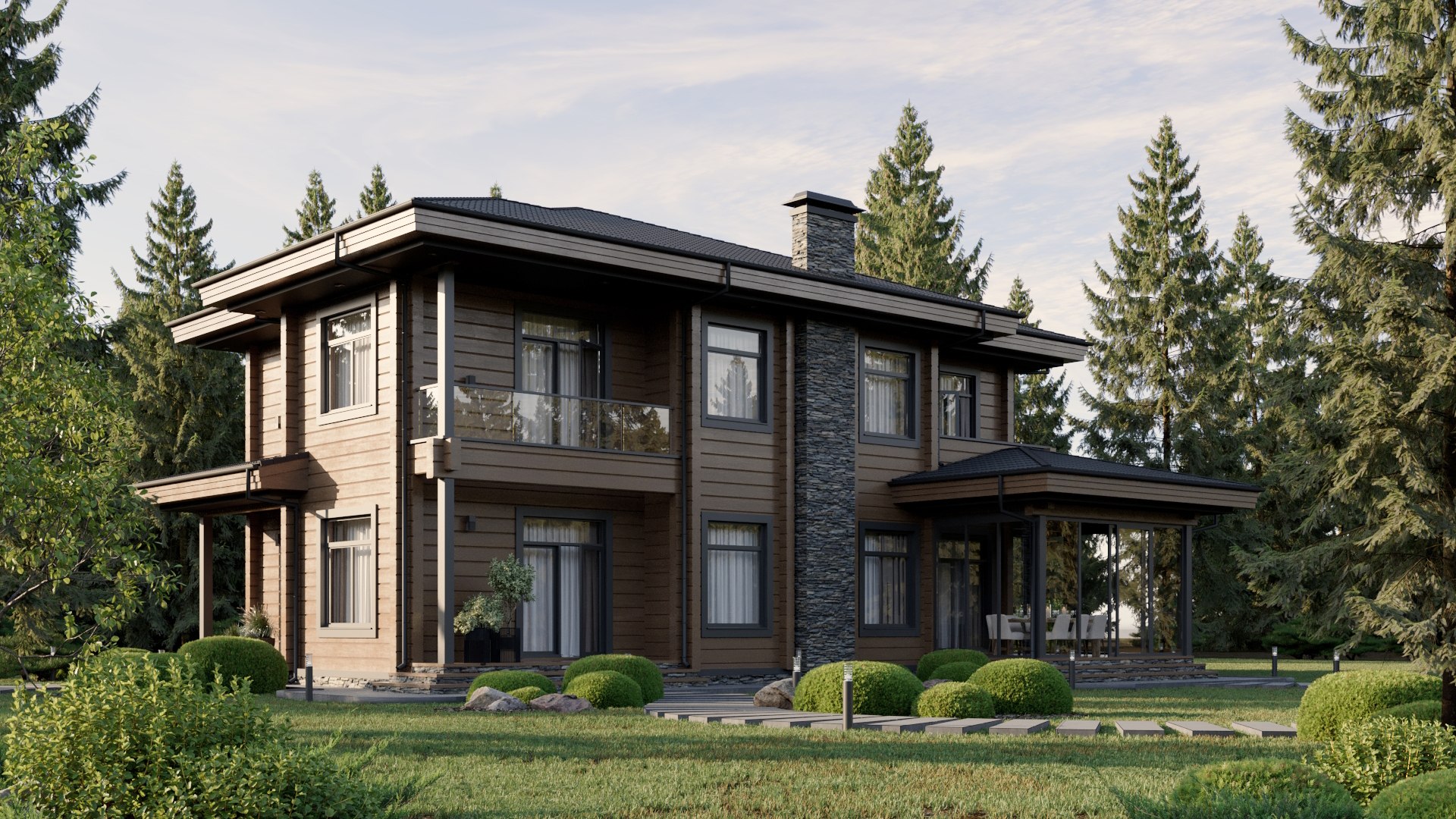 Wooden Cottage House 1 3D Model - TurboSquid 2055519