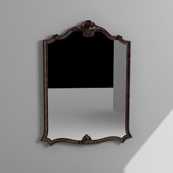 3d max wall mirror