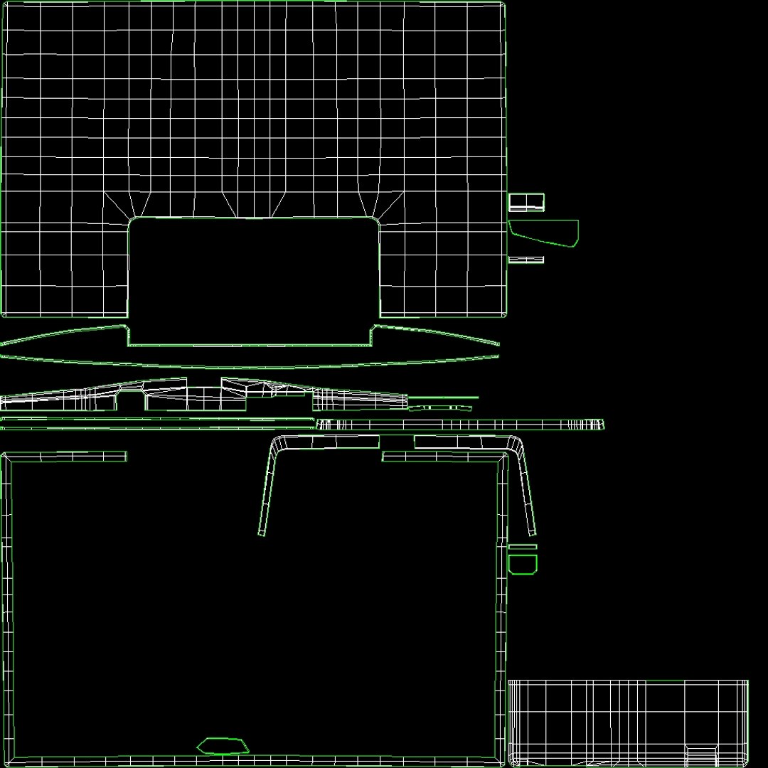 3D Dual Monitor With Stand - TurboSquid 2034310