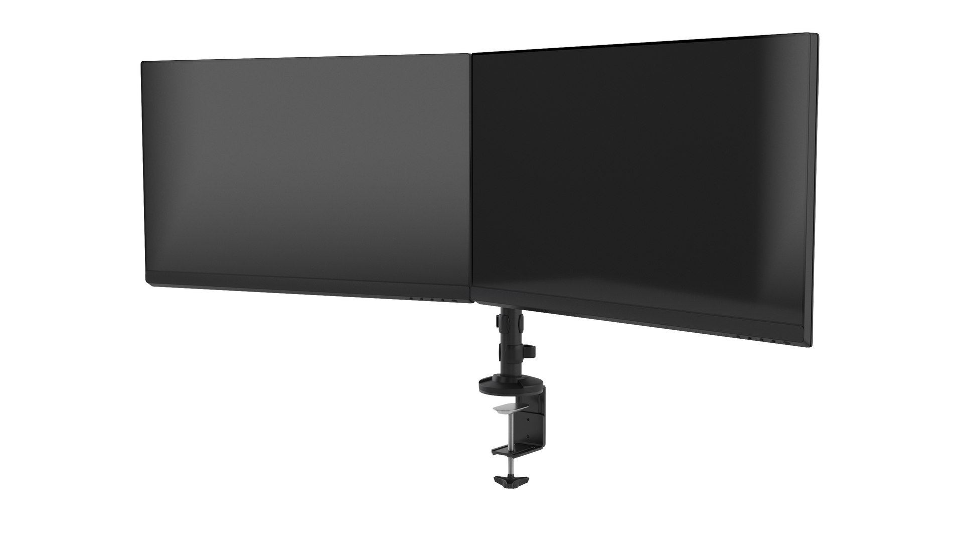 3D Dual Monitor With Stand - TurboSquid 2034310