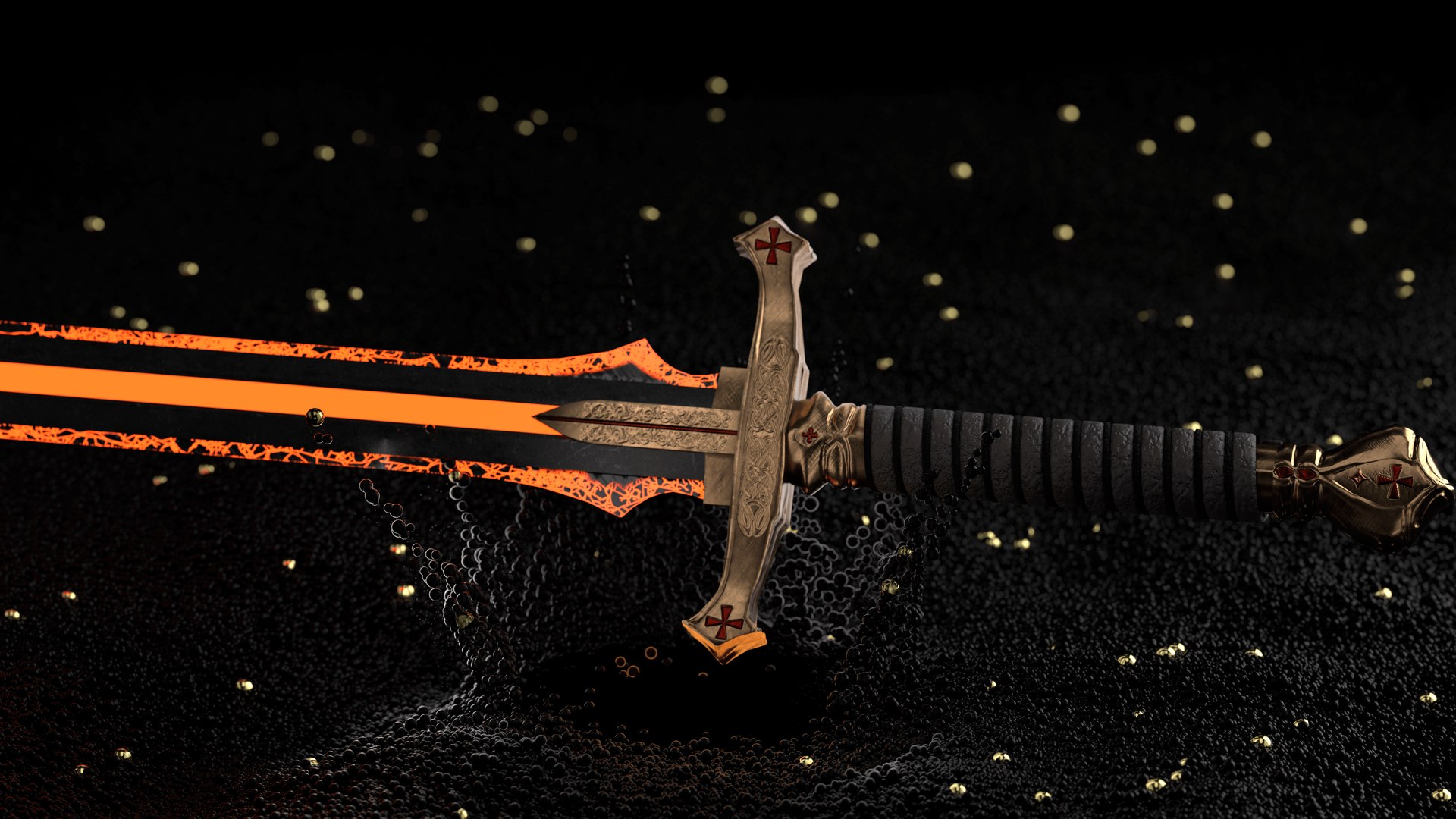 3D Wrath Sword Crusades - TurboSquid 2340511