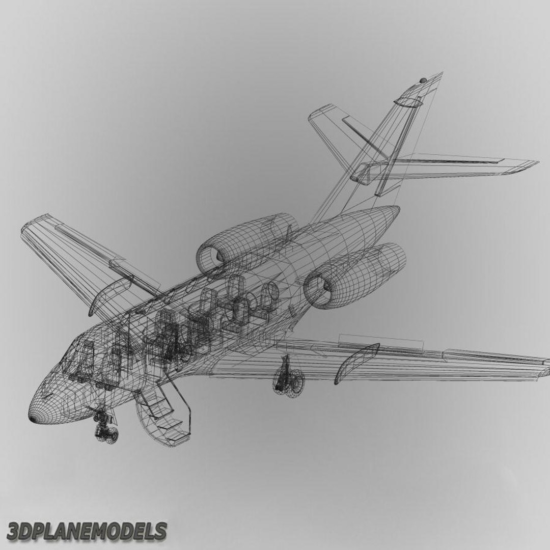 3d model dassault falcon 20 200