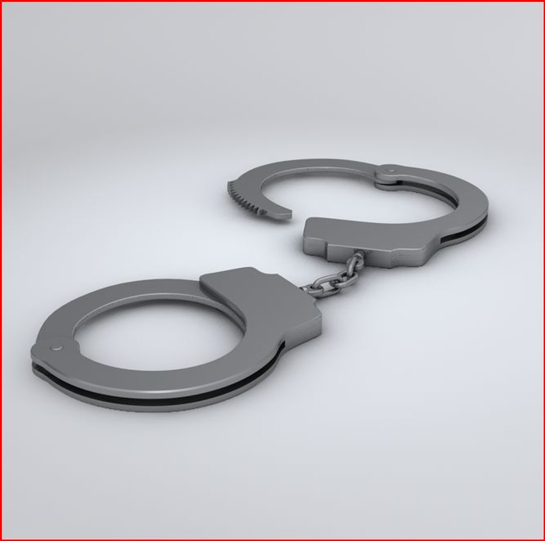 3ds max handcuffs hand cuff