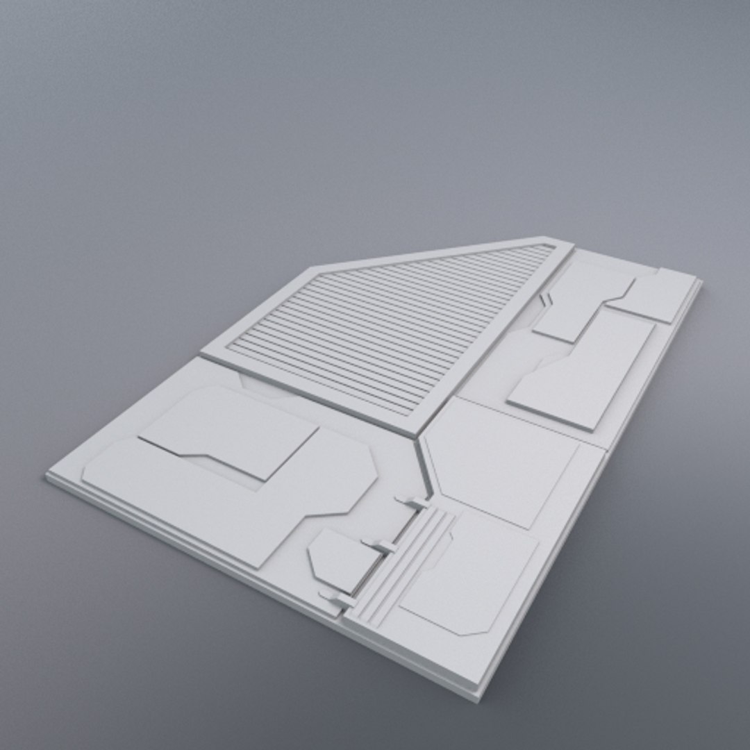 hull segment 3d model
