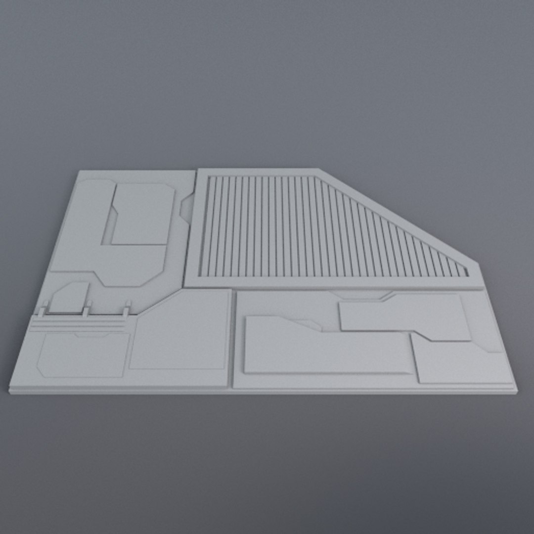 hull segment 3d model