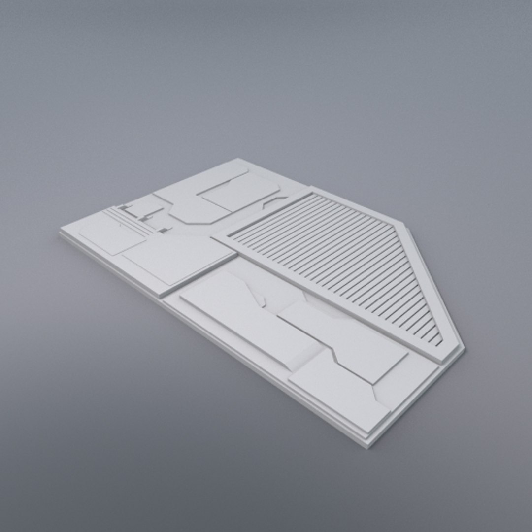 hull segment 3d model