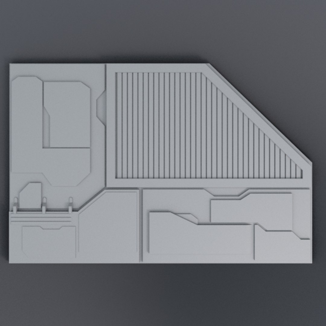 hull segment 3d model