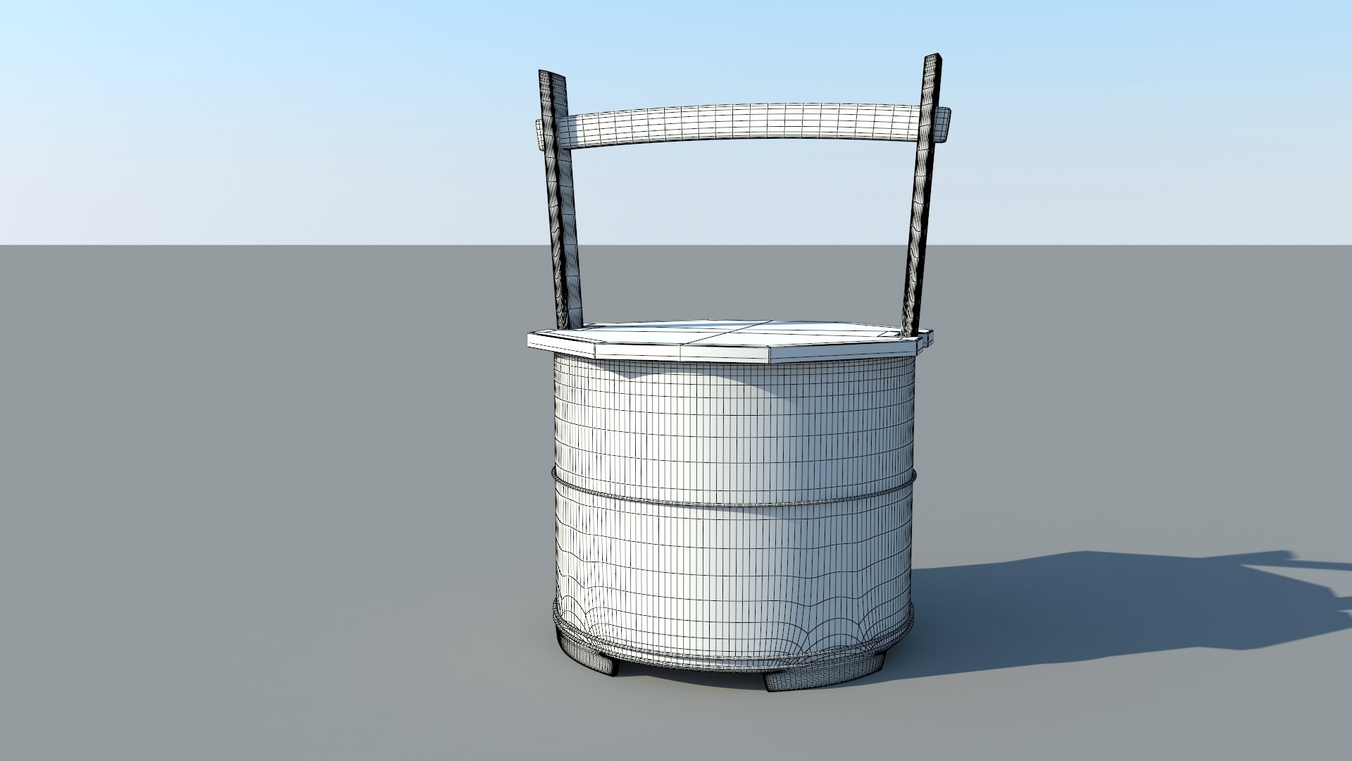 3d Model Of Japanese Water Cube