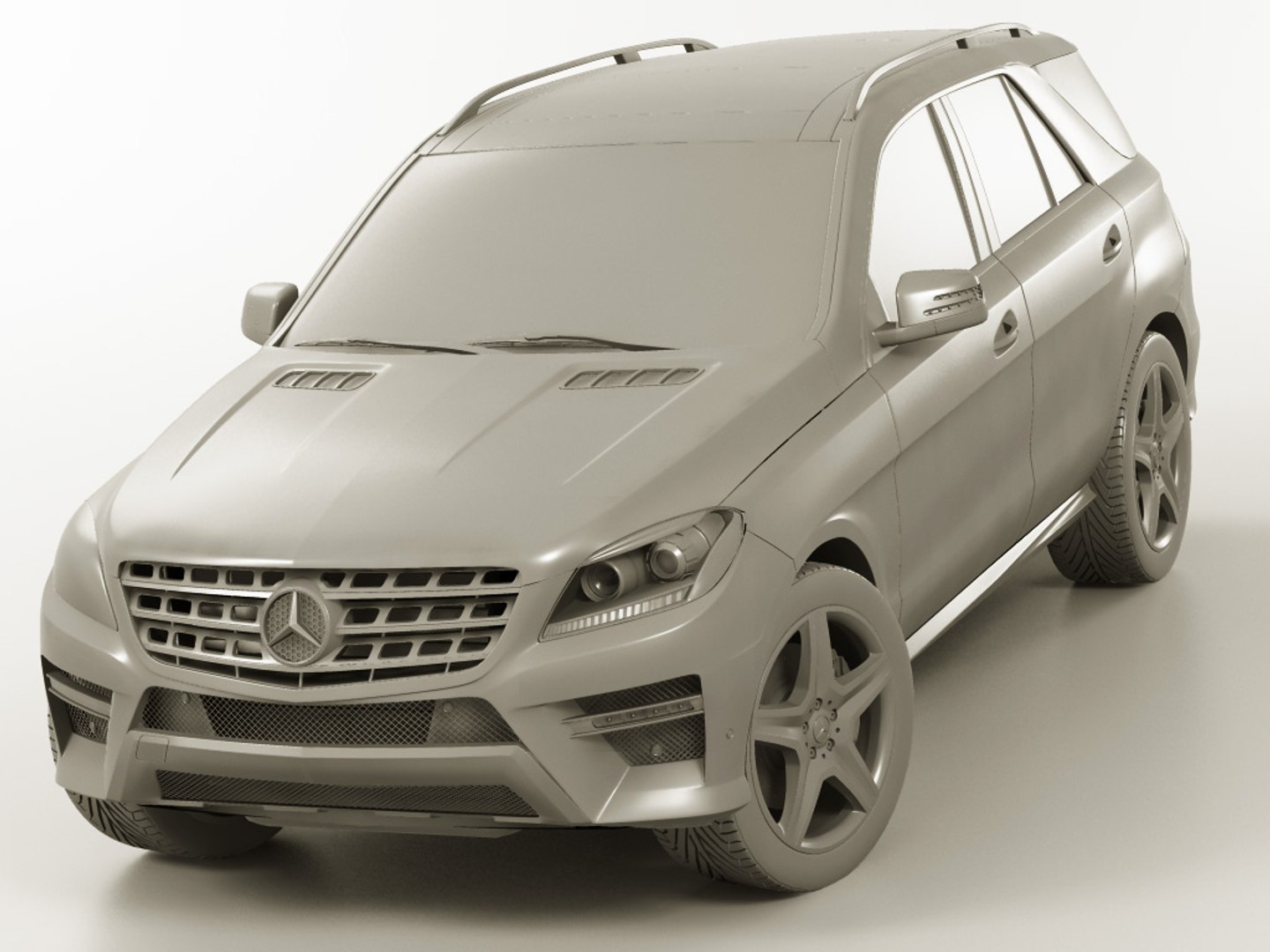 Mercedes Class Amg 3d Model