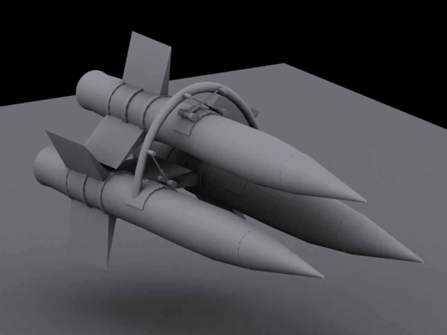 3ds Max Rocket Cluster