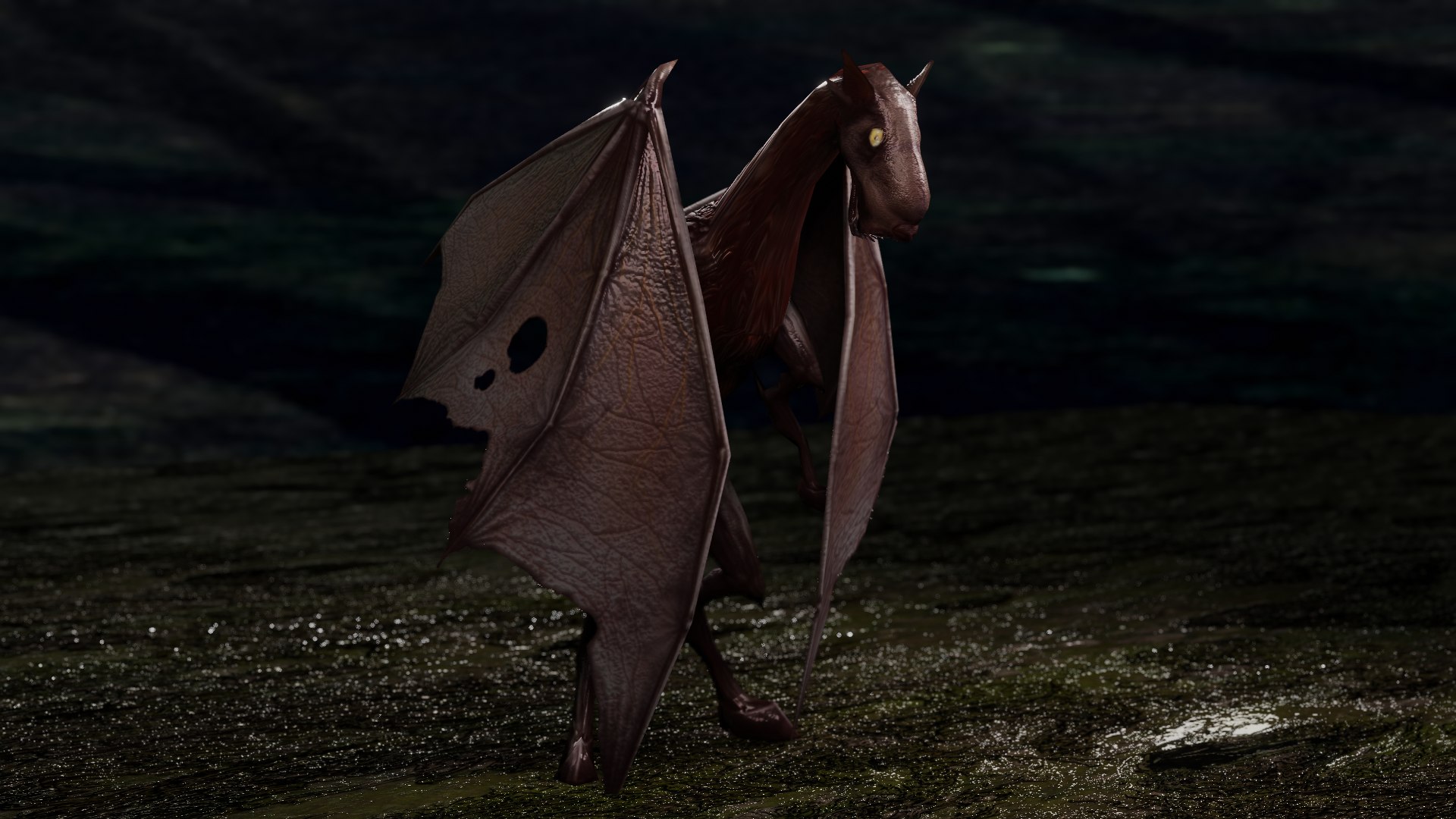 3D Jersey Devil - TurboSquid 1939548