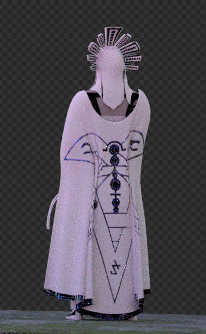 Magic Cape Rig 3d Obj