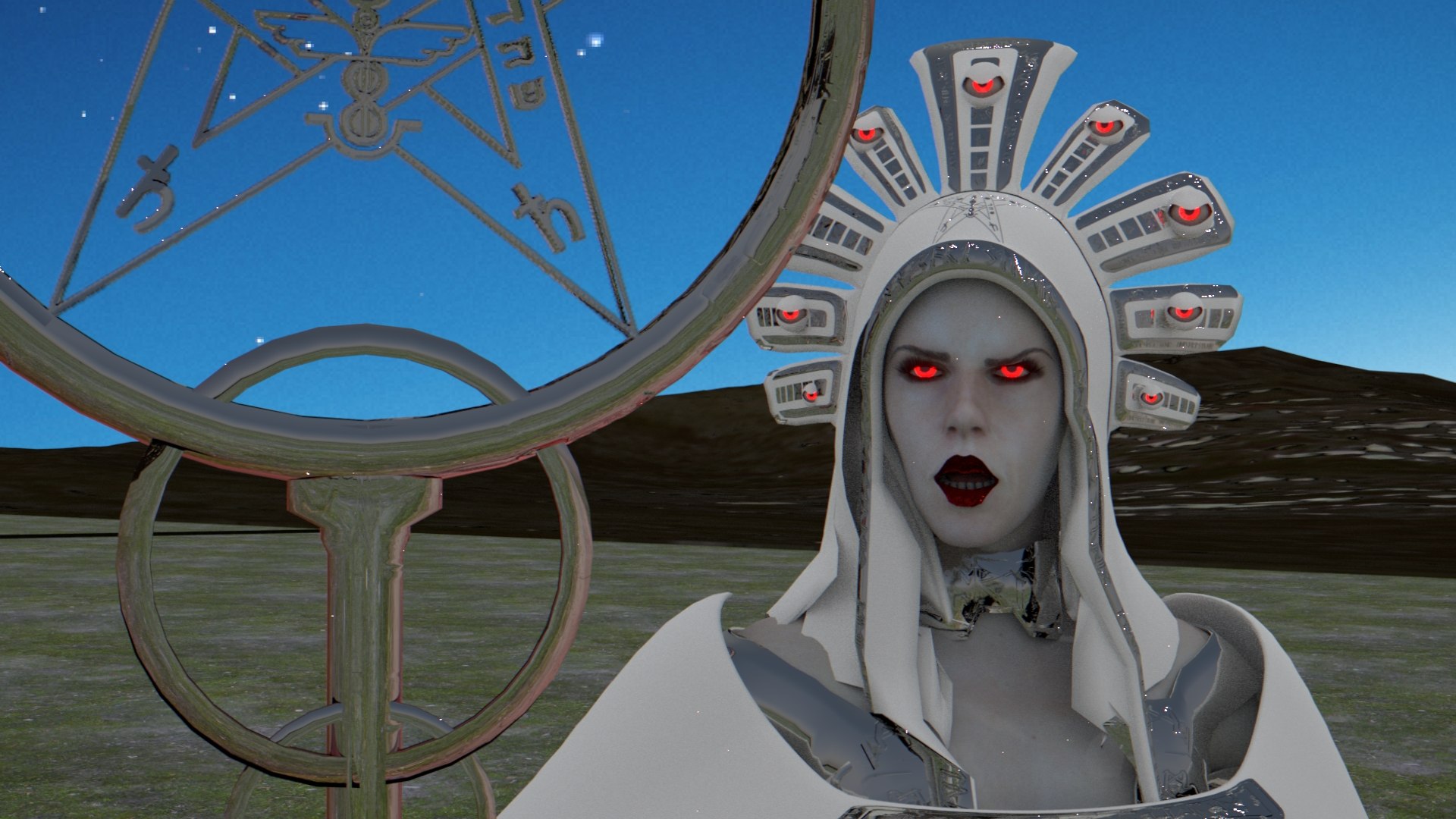 Magic Cape Rig 3d Obj