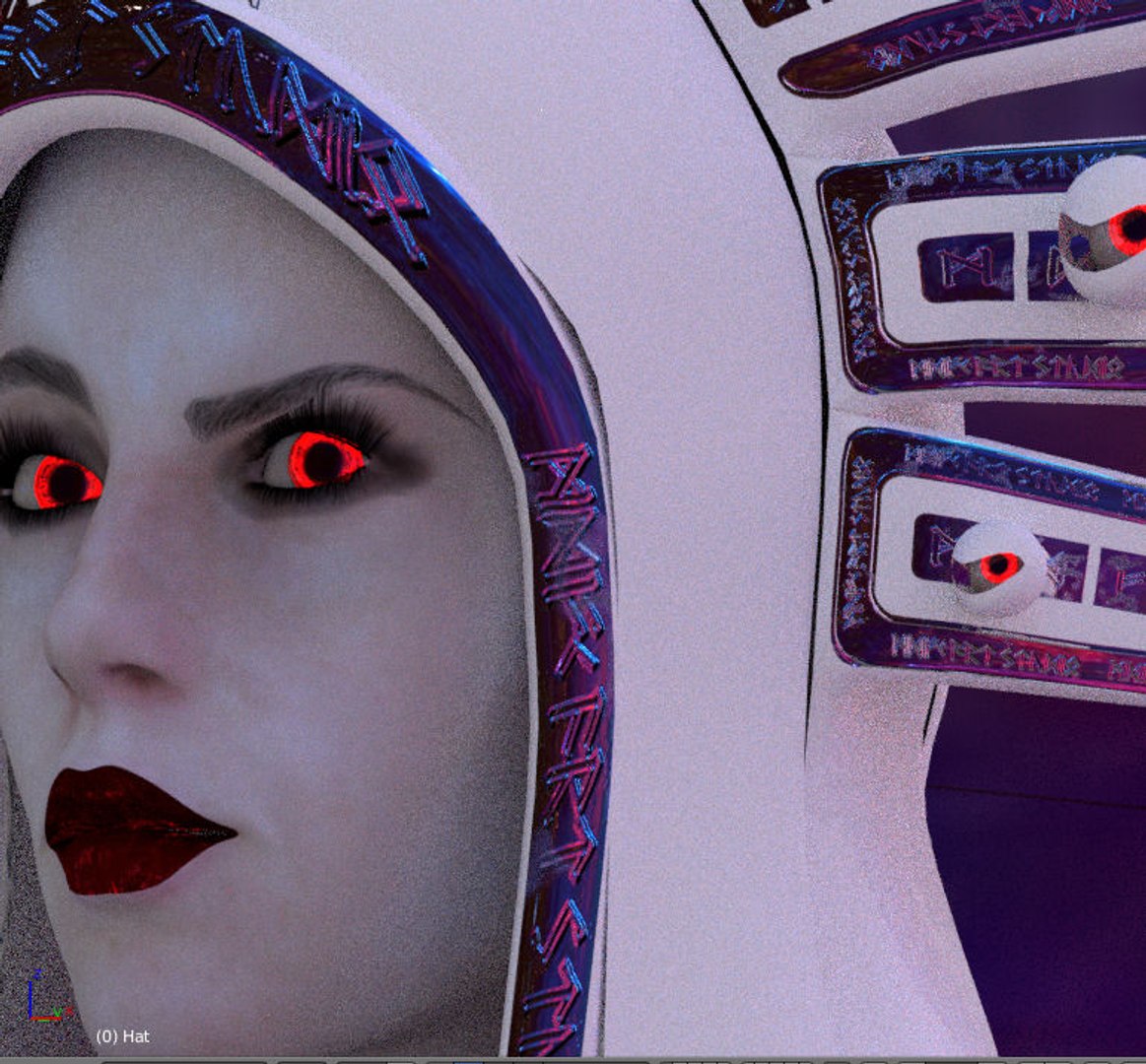 Magic Cape Rig 3d Obj