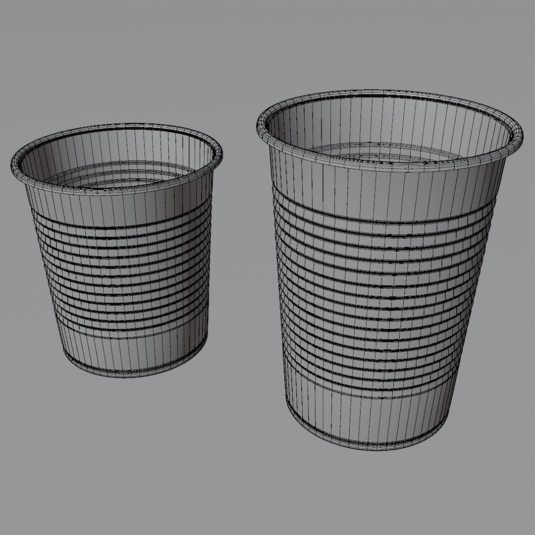 3D Disposable Cup Model - TurboSquid 2204966