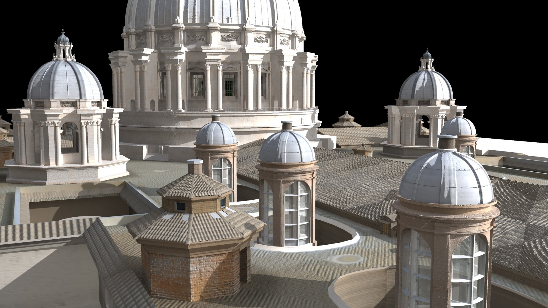 3d Model Basilica Peter